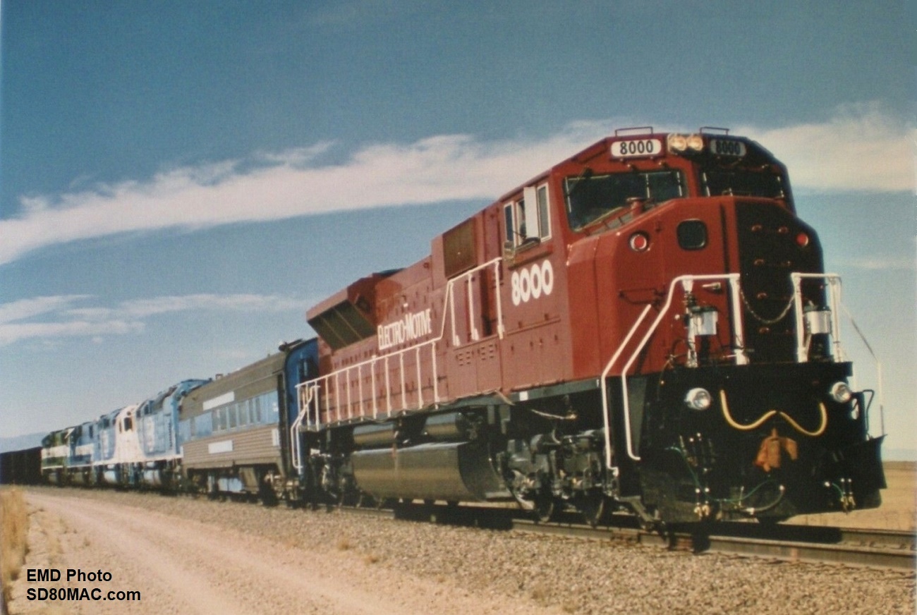 SD80MAC: EMDX Gallery