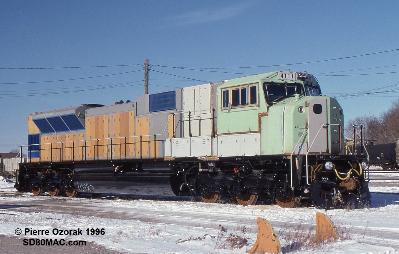 Custom Painted Sd80mac